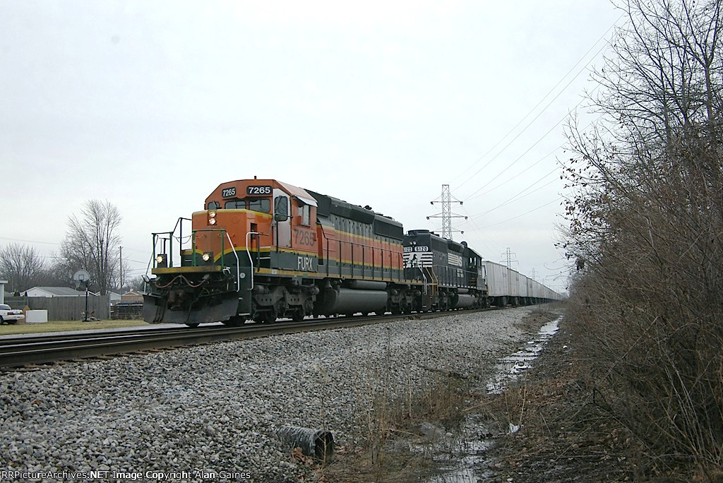 FURX SD40-2 7265